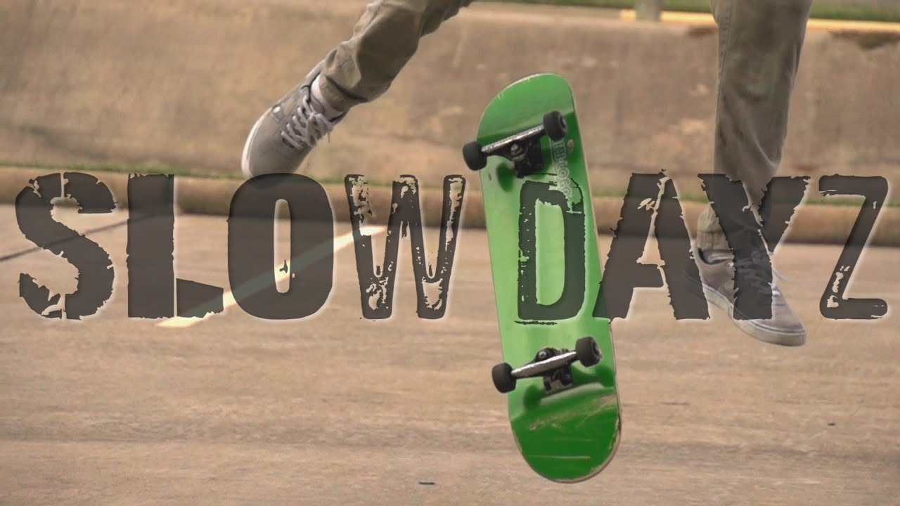 Slow Dayz : Insane Slow Motion Skateboarding (480FPS) (Jason Bastian ...