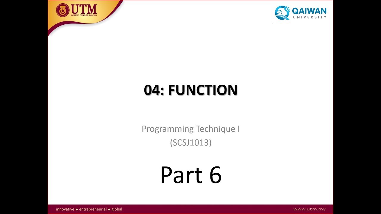 Chapter 4 (part 6/7): Overloading - YouTube
