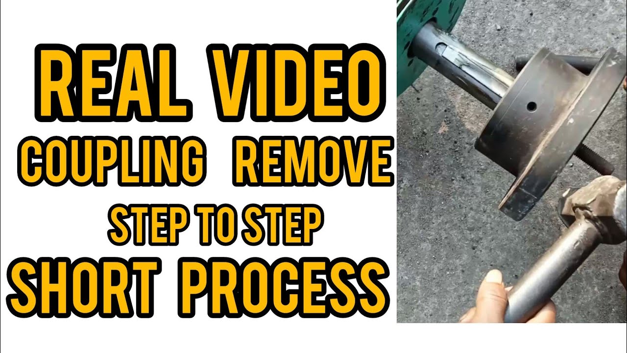 #Coupling remove short process #Big coupling remove#pinion-Spur gear coupling #mechanical live ...
