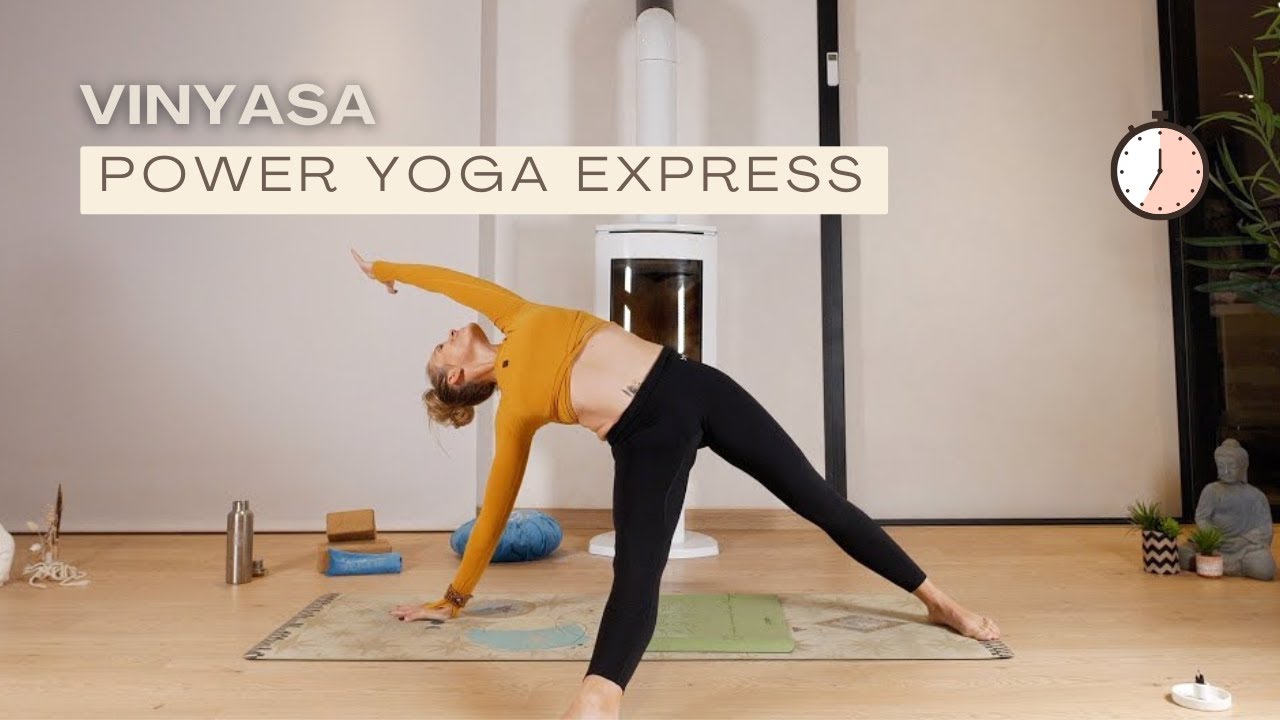 Clase Vinyasa Power Yoga Express - YouTube