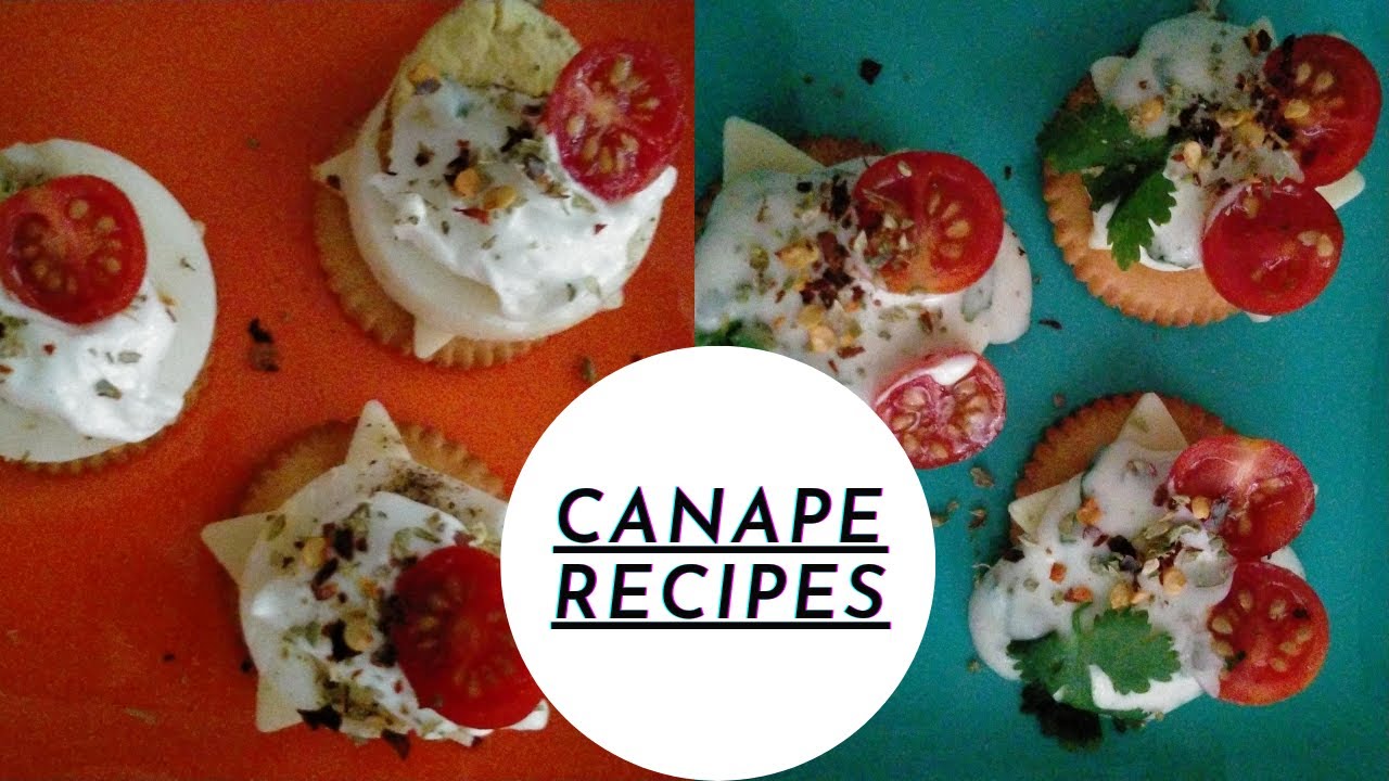 Veg & Non Veg Canape I Desi Style Canape I Den's Paradize - YouTube