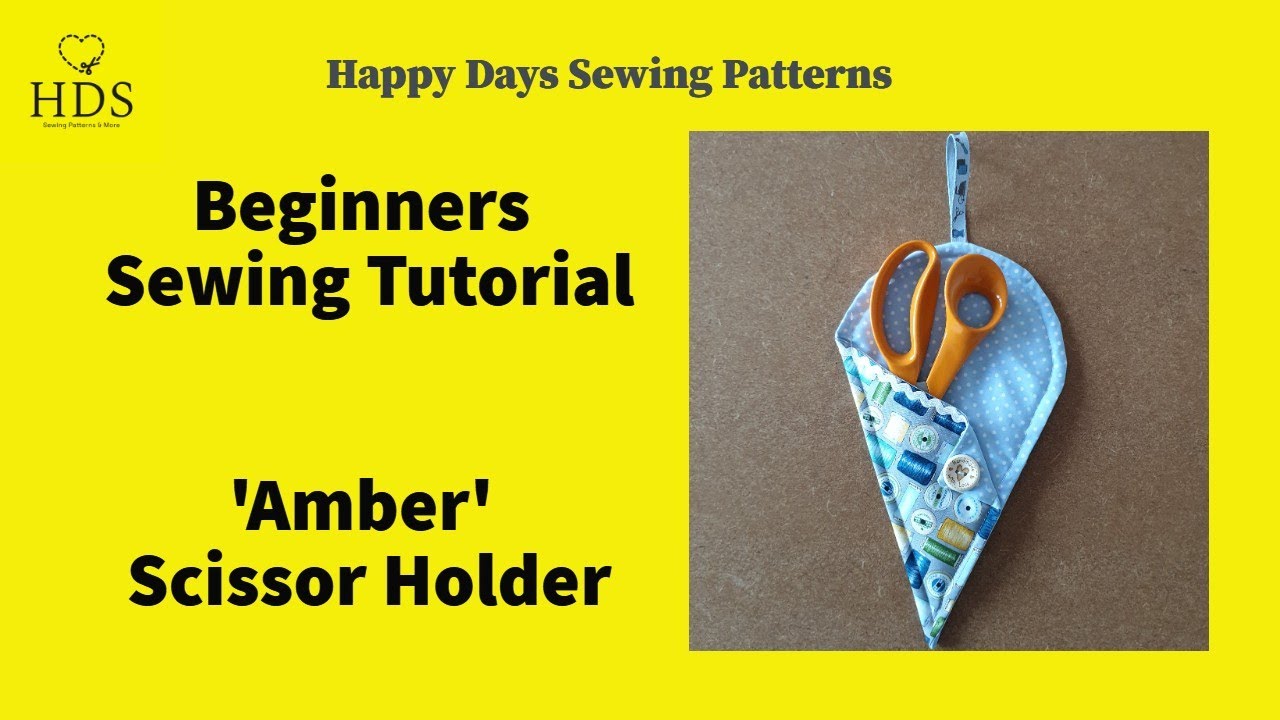 Amber Scissor Holder Tutorial Master Copy 2023 - YouTube