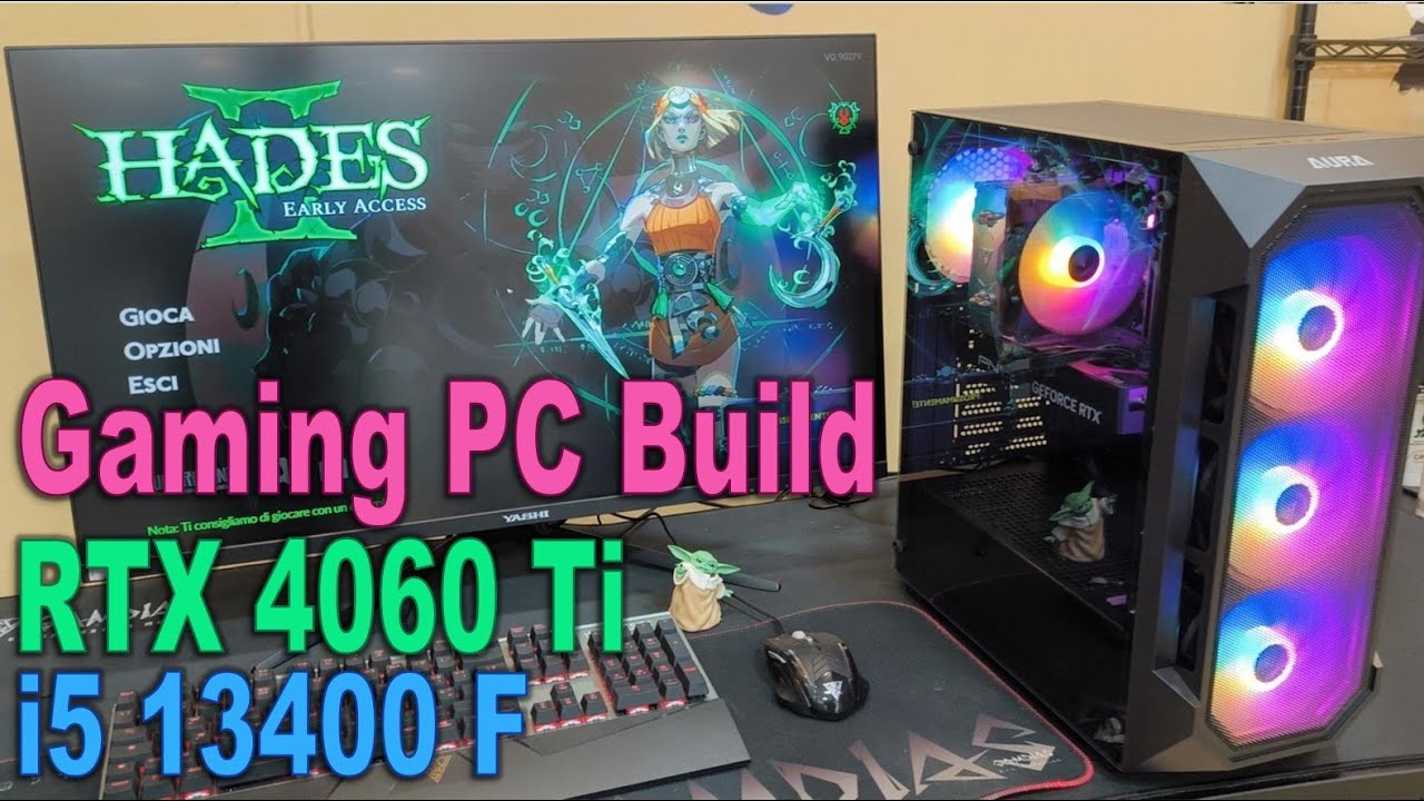 Step-by-Step Gaming PC Build: i5-13400F & RTX 4060 Ti - YouTube