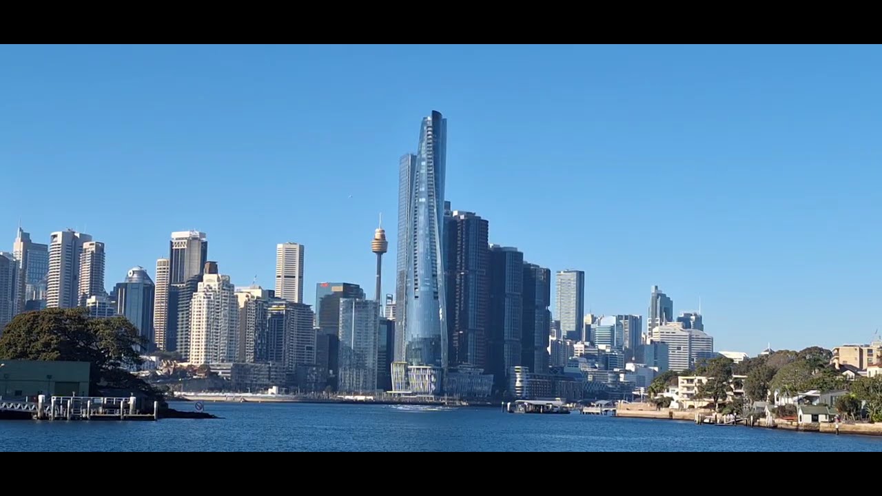 Sydney ferry ride ⛴️ from Circular Quay to Woolwich wharf (shipyard at ...
