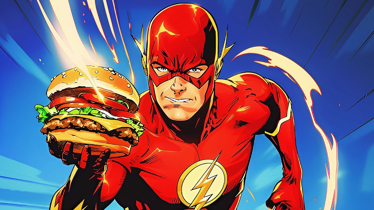 How Many Calories Does The Flash Need? - YouTube