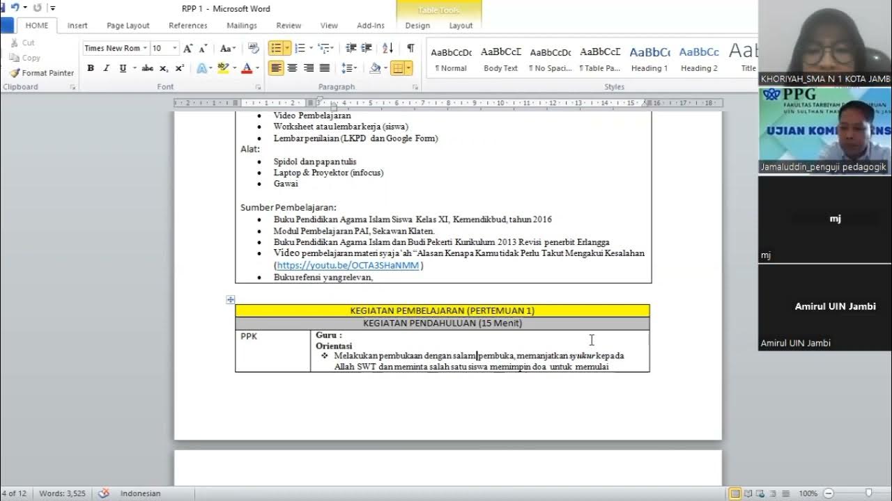 UJIAN KOMPREHENSIF PPG DALJAB 2022 LPTK UIN SULTHAN THAHA SAIFUDDIN JAMBI - YouTube