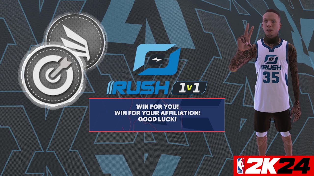 Winning The 1v1 Rush Event on The Best 6'9 Build in NBA 2K24!! 1v1 Rush ...