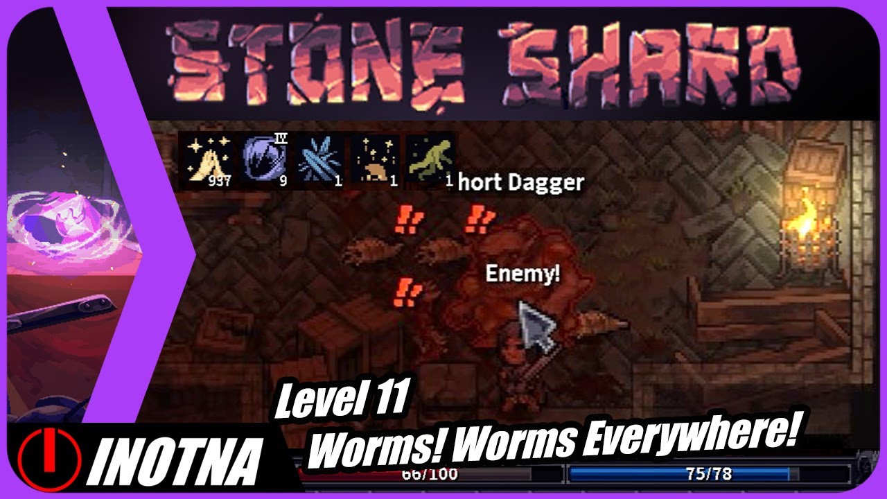 Stoneshard: Arna 2H Sword Level 11-12 - Brynn Cultist - Worms! Worms Everywhere! - YouTube