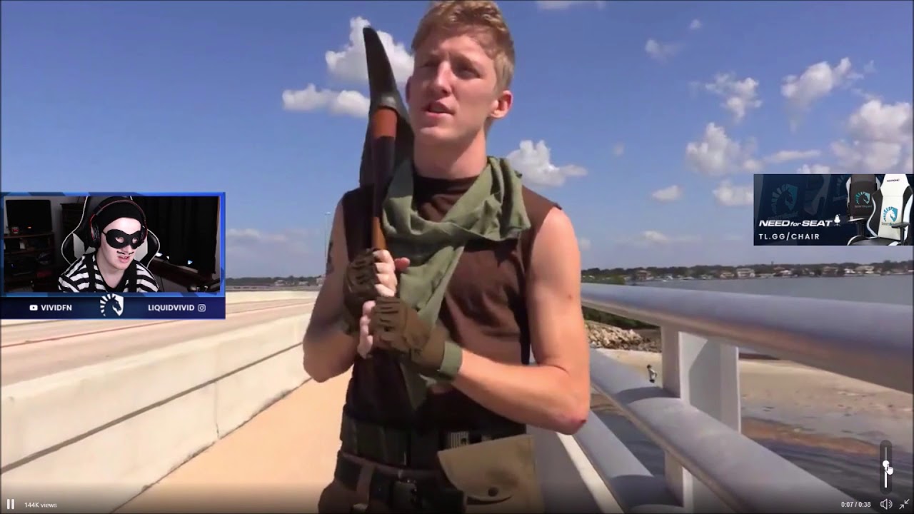 Tfue dresses like a default - fortnite funny moments - YouTube