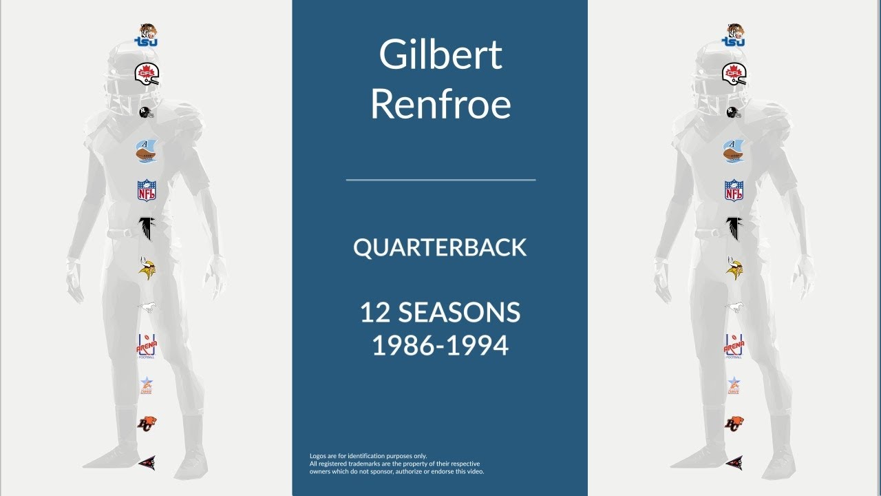 Gilbert Renfroe: Football Quarterback - YouTube