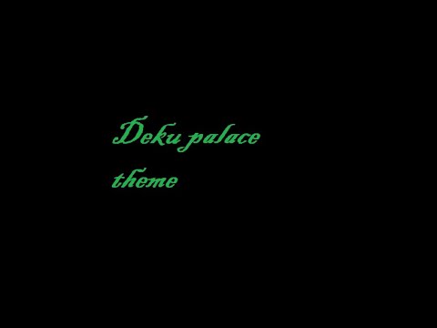 Deku palace theme cover - YouTube