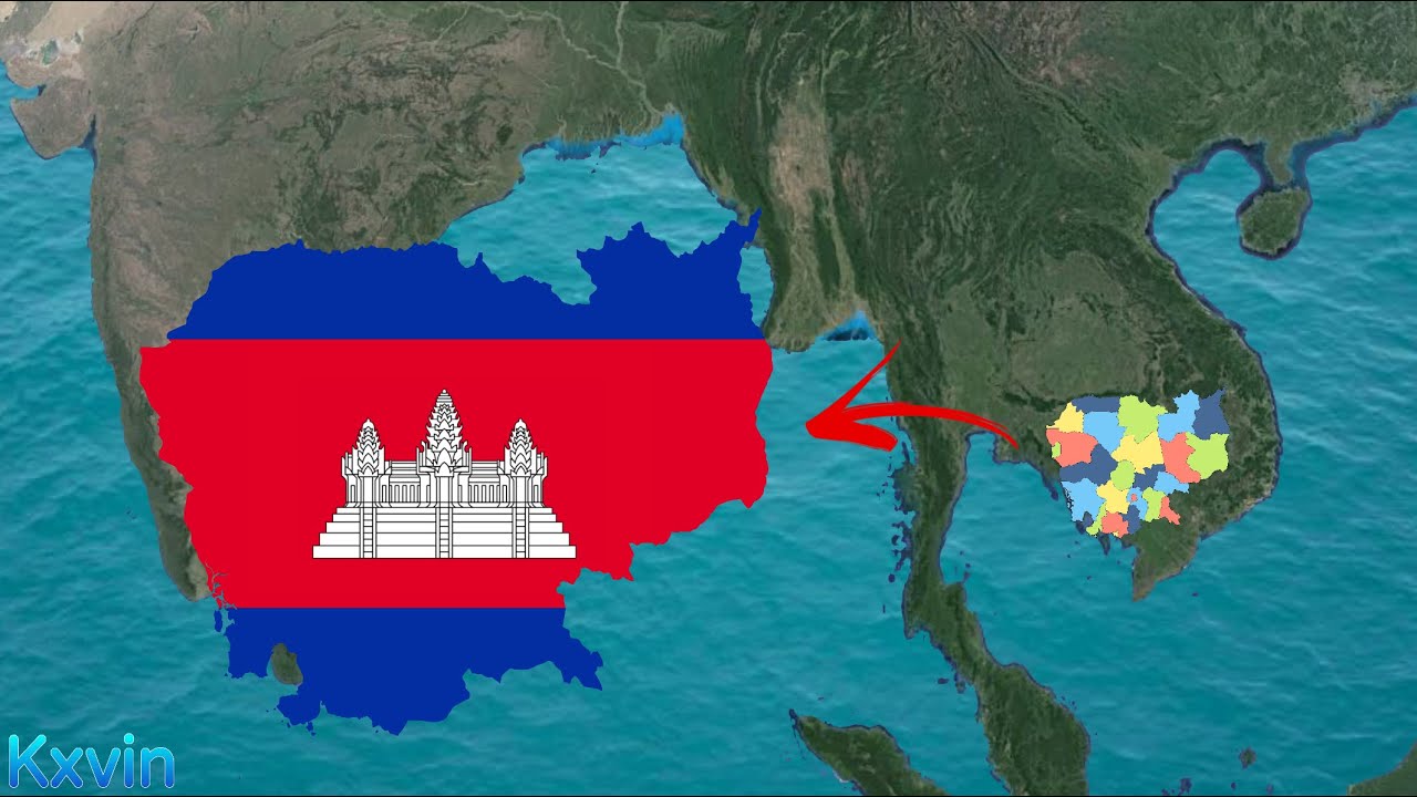 Cambodia - Geography & Provinces Remake | Fan Song by Kxvin - YouTube