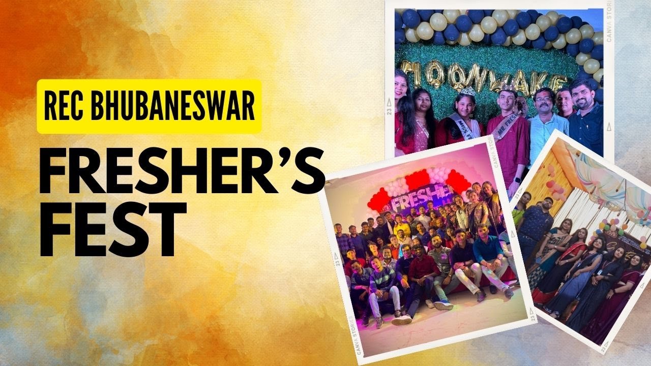 Ultimate Freshers Party | REC Bhubaneswar | 2023 Batch | Campus Life ...