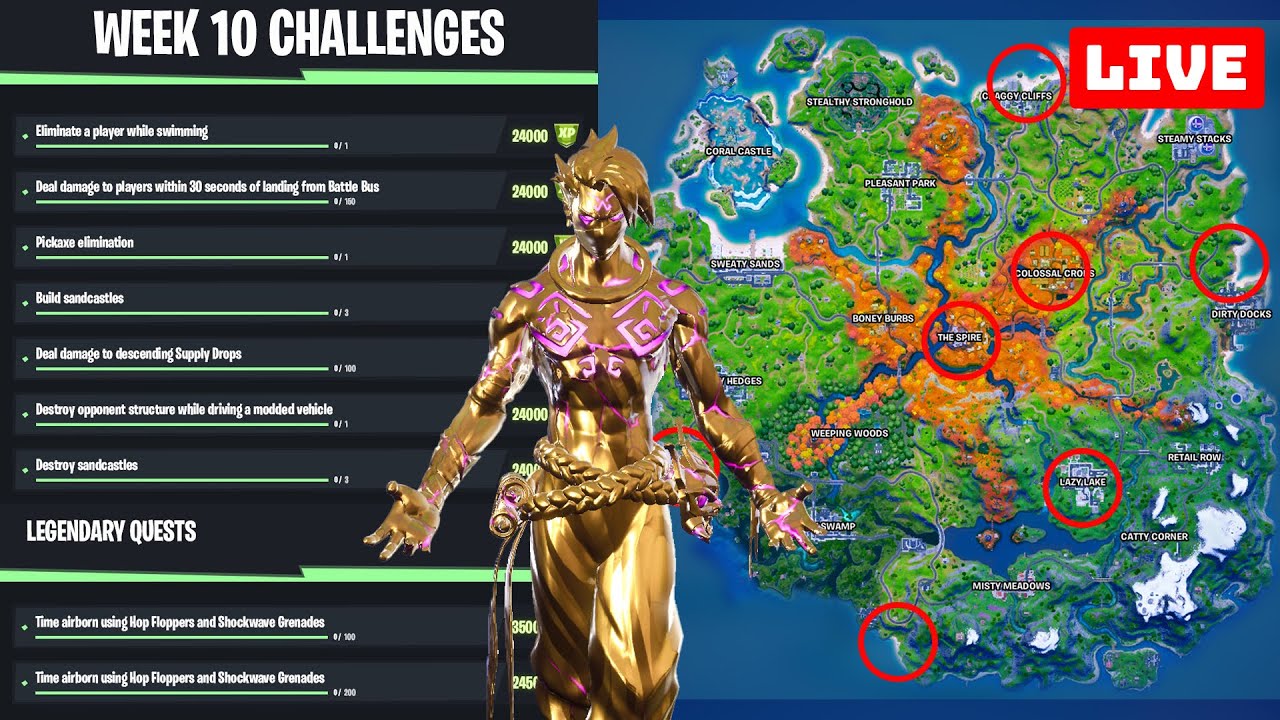 STREAMED:🔴WEEK 10 CHALLENGES!🔴 Pit LTM PATCHED! Free Ruby Skin (PC ...