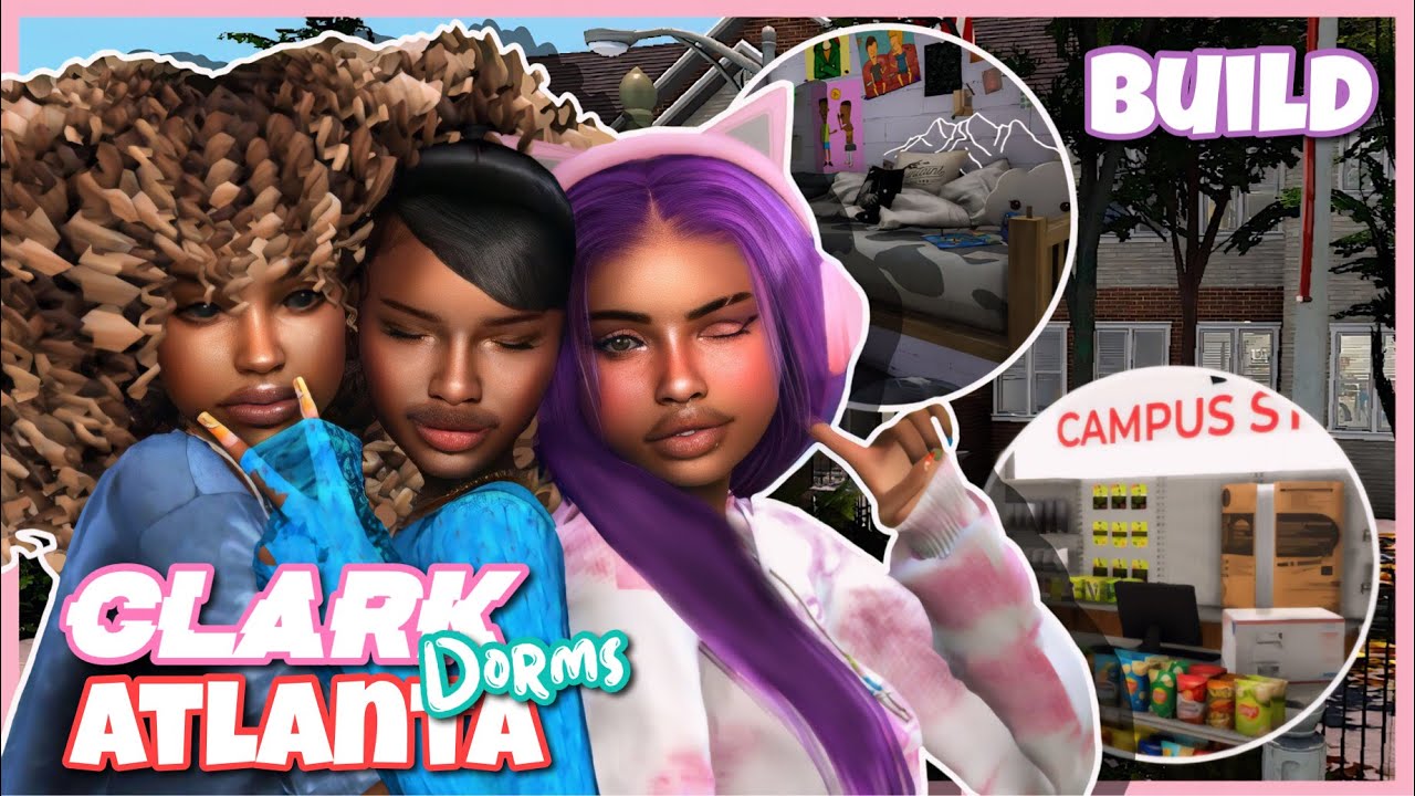 I made a FUNCTIONAL HBCU in the sims 🏫 | cc folder + download | the ...