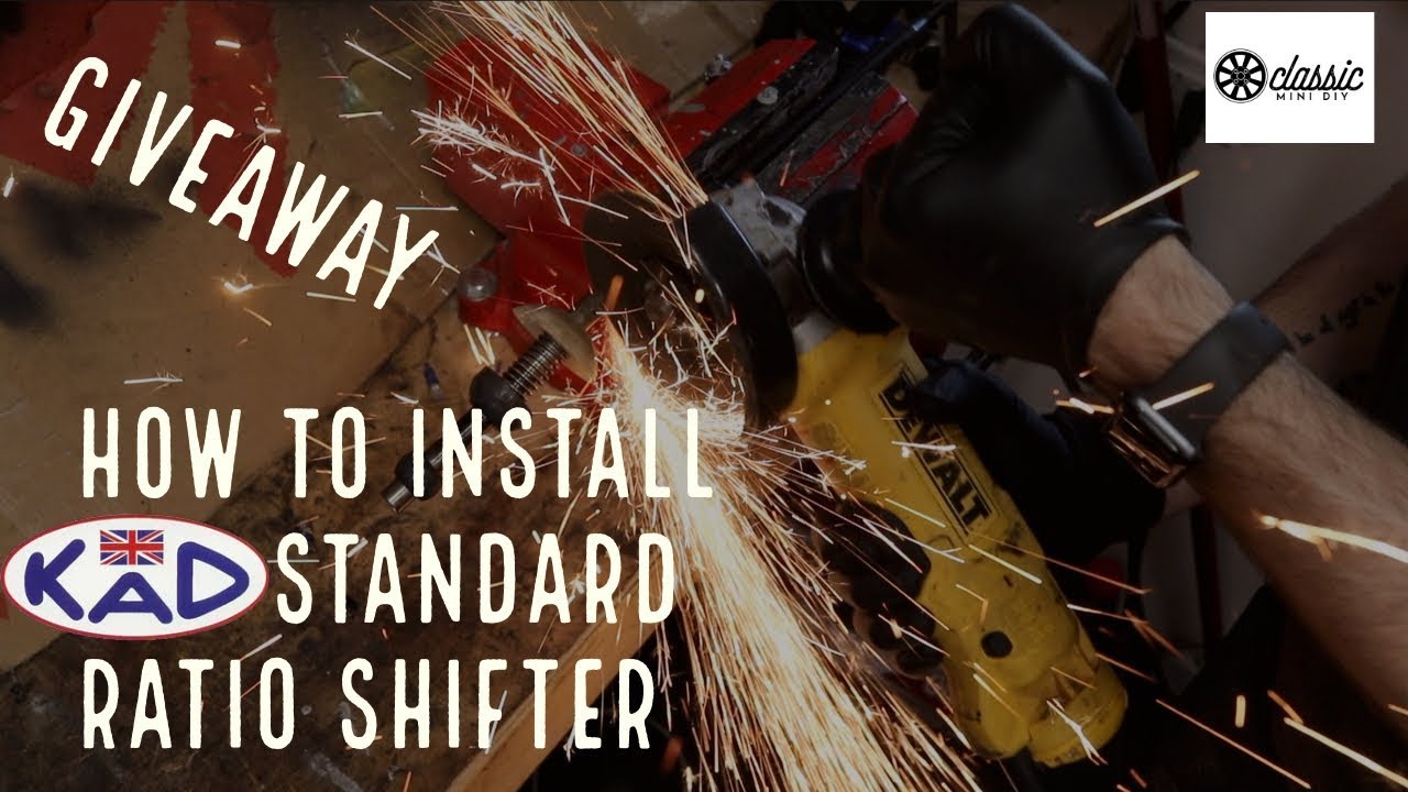 Classic Mini DIY - How to Install a KAD Standard Ratio Shifter - YouTube