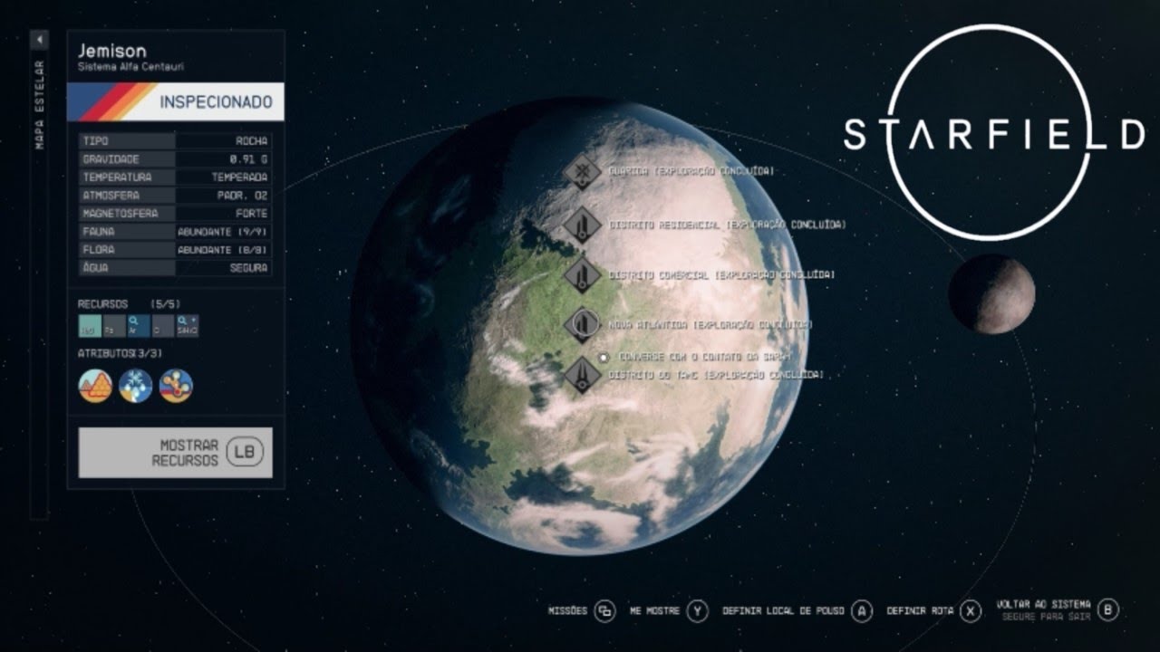 Starfield - Guia Definitivo da Fauna, Flora, Recursos e Atributos de Jemison (Guia PT-BR ...