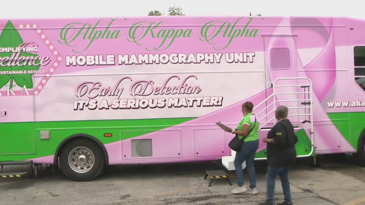 Shots fired ends mobile mammogram event early on South Side - YouTube