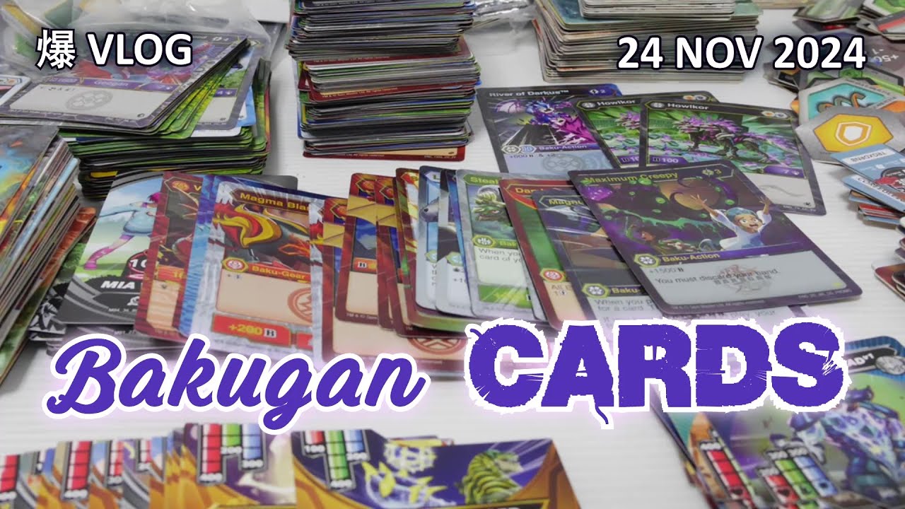 Rare Bakugan Cards [Bakugan PRO TCG] [24 NOV 2024] | BAKUGAN VLOG #259 ...