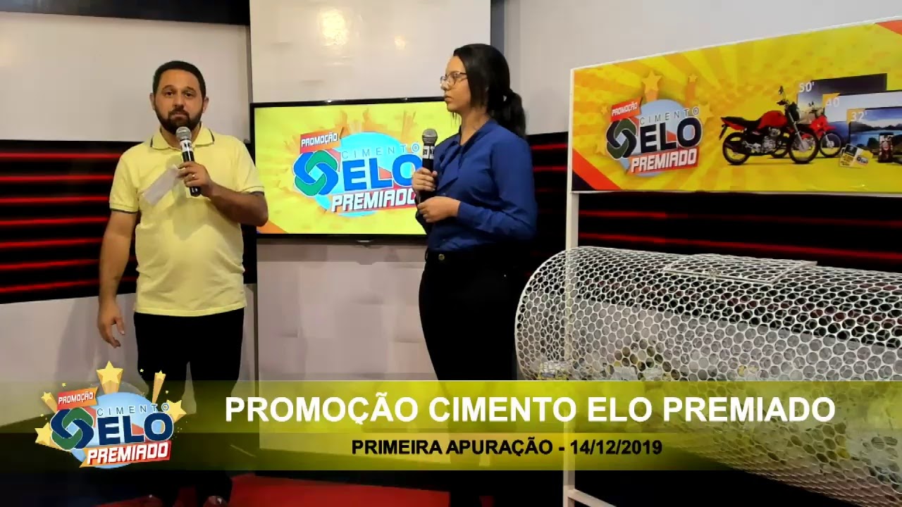 PRIMEIRO SORTEIO - PROMOÇÃO CIMENTO ELO PREMIADO -TWC - AO VIVO! 14/12 ...