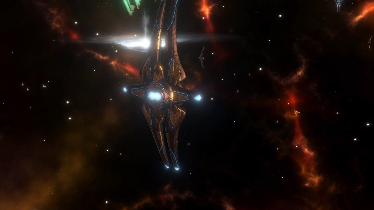 Fallen Empire vs Gray Tempest - Stellaris #Stellaris - YouTube