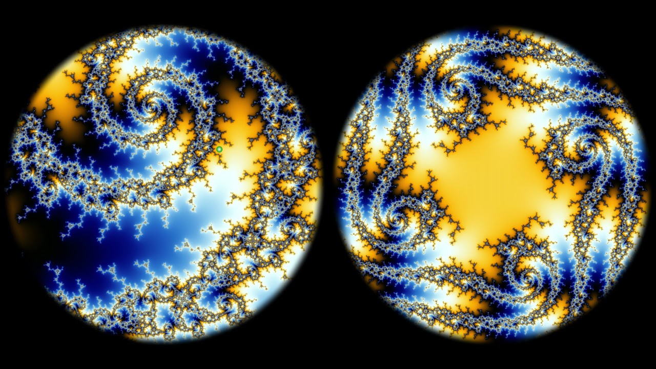 Random - 4th Power Mandelbrot Set Zoom vs Julia Set - YouTube