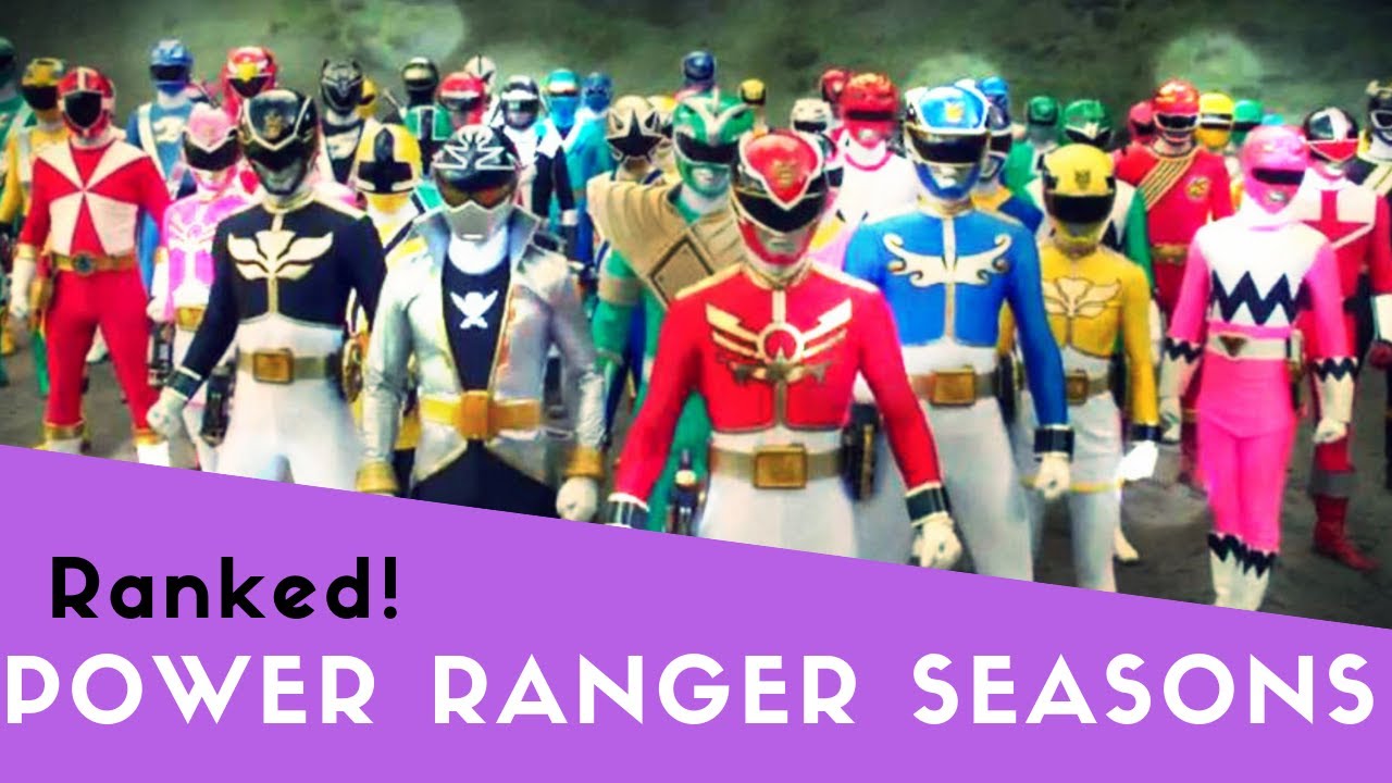 Every Power Ranger Seasons RANKED - YouTube