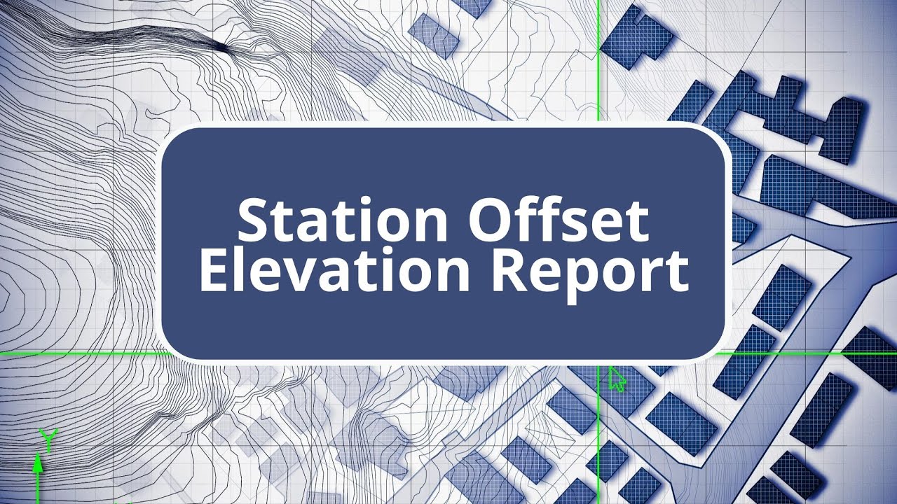 TBC - Station Offset Elevation Report - Survey Advanced Edition ...