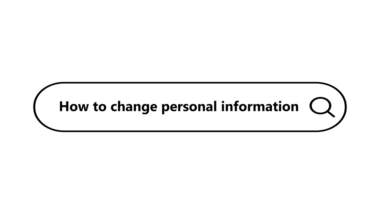 How to Change Personal Information | eSigns.io - YouTube