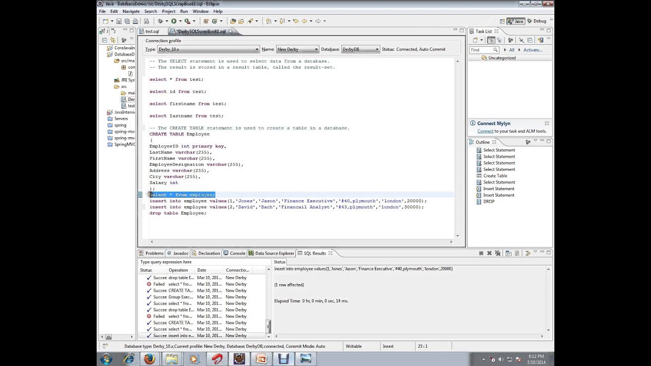 SQL QUERY INSERT ROW TABLE YouTube SQL QUERY INSERT ROW TABLE YouTube