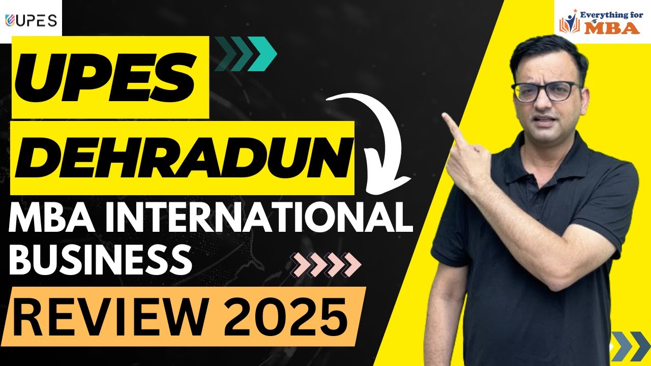 UPES DEHRADUN MBA REVIEW🔥| MBA INTERNATIONAL BUSINESS 🔥| ADMISSION ...