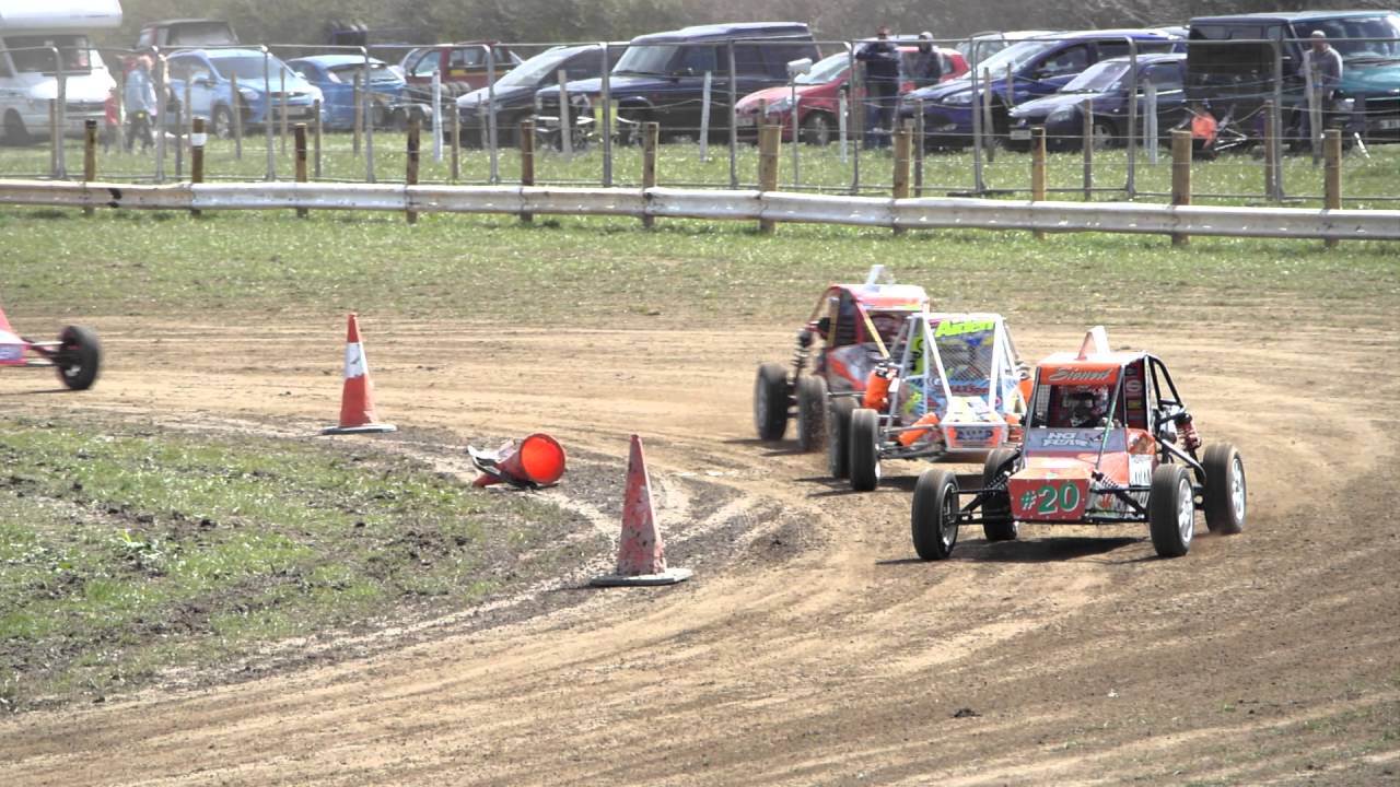 JUNIOR SPECIALS AIDEN LLEWELLYN PHD10 PAC AUTOGRASS RACING 17 4 16 HEAT ...