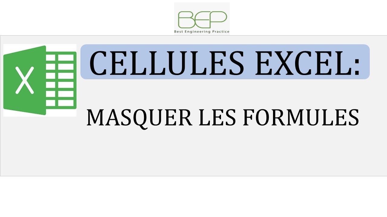 Astuce Excel - Comment masquer les formules dans un fichier Microsoft ...