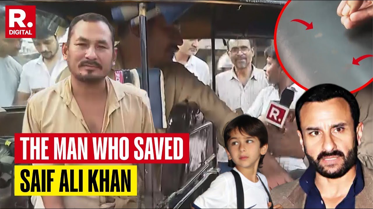 Meet The Heroic Auto Driver Who Rushed Saif Ali Khan To The Hospital ...