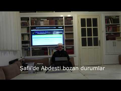 Şafii mezhebine göre Abdesti bozan durumlar