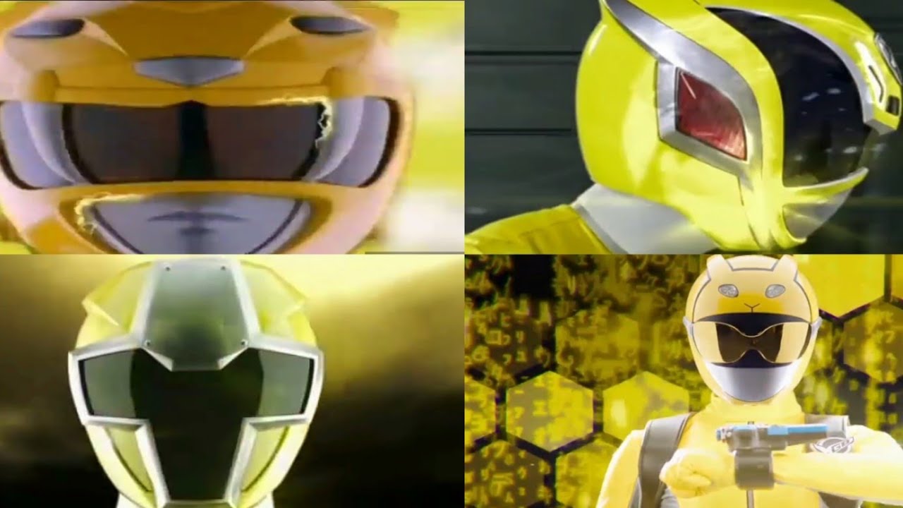 Power Rangers All Forever Yellow - (Mighty Morphin - Beast Morphers ...