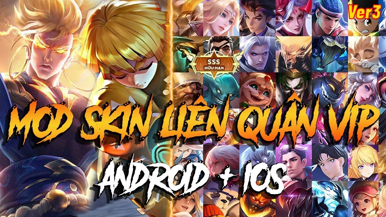 MOD SKIN LQ: Hướng Dẫn MOD Full Skin Liên Quân Ver3 Full Hiệu Ứng Âm ...