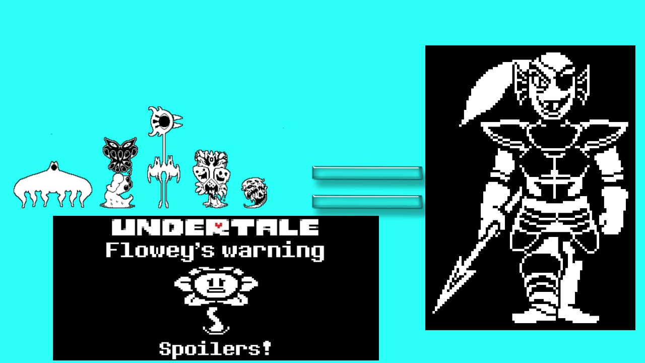 Undertale Theory Undyne is a amalgamate Spoiler Alert!!! - YouTube