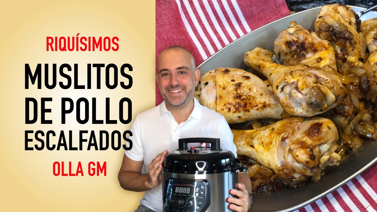 🍗 Muslitos de pollo escalfados con Olla GM H - YouTube