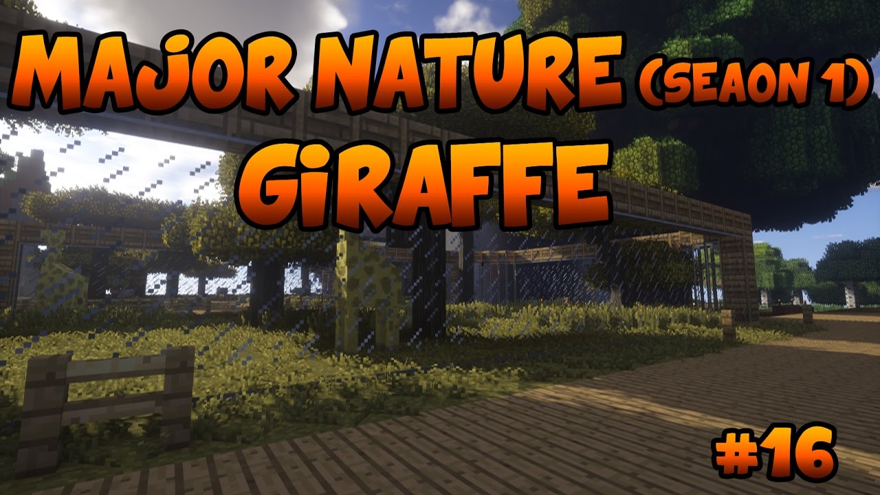 Major Nature Season 1 EP16! Giraffe! (Minecaft Mo' Creatures Mod) - YouTube