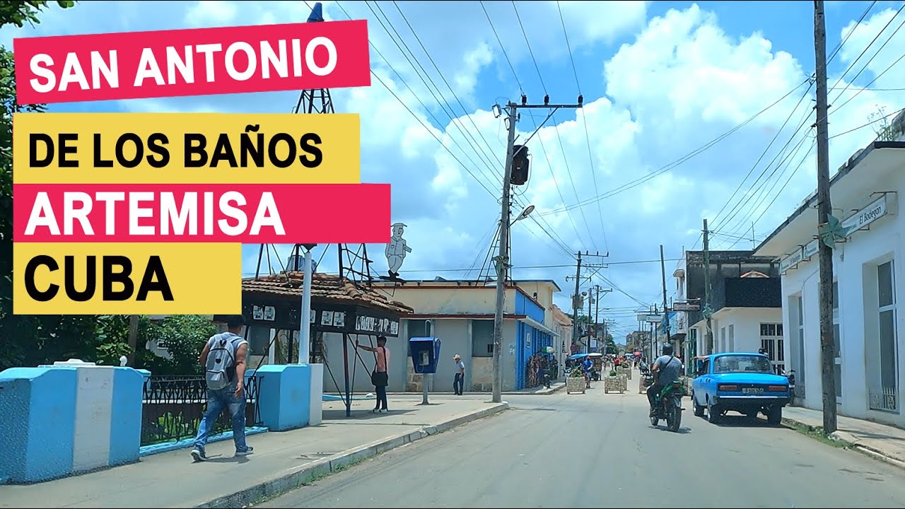 Manejando por San Antonio de los Baños Artemisa Cuba - YouTube