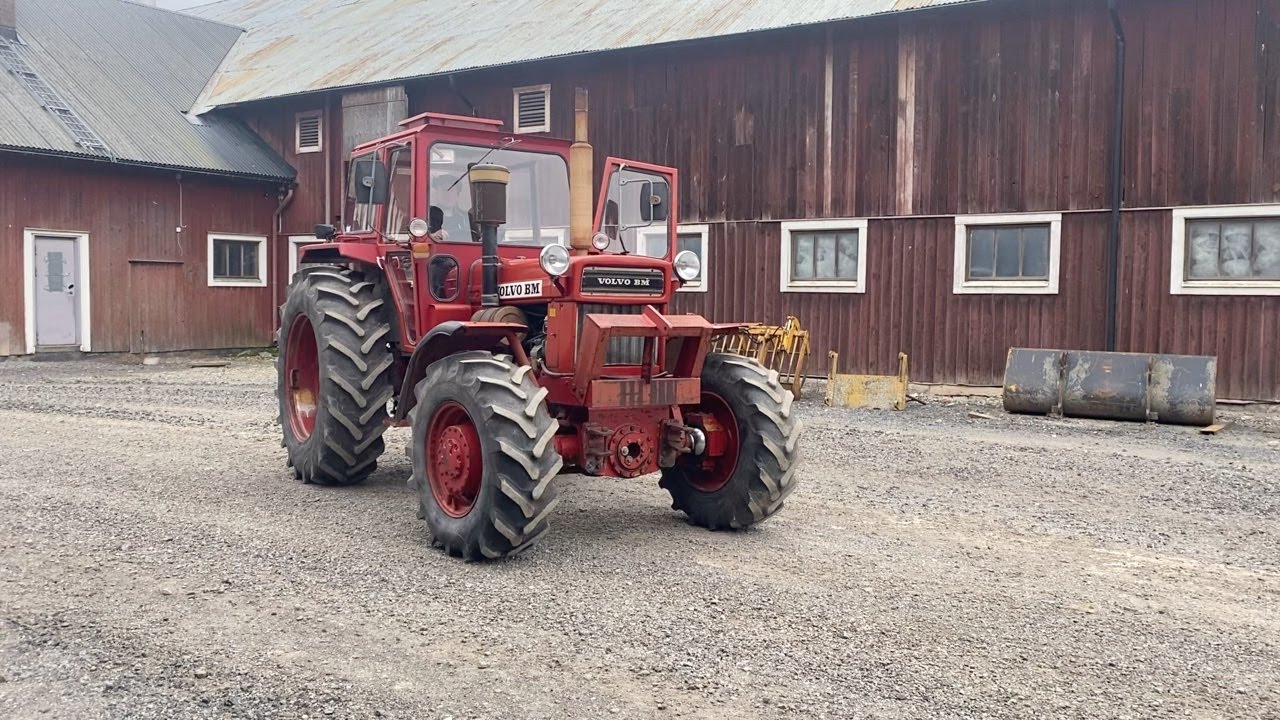 Köp Veterantraktor Volvo BM T 814 C på Klaravik - YouTube