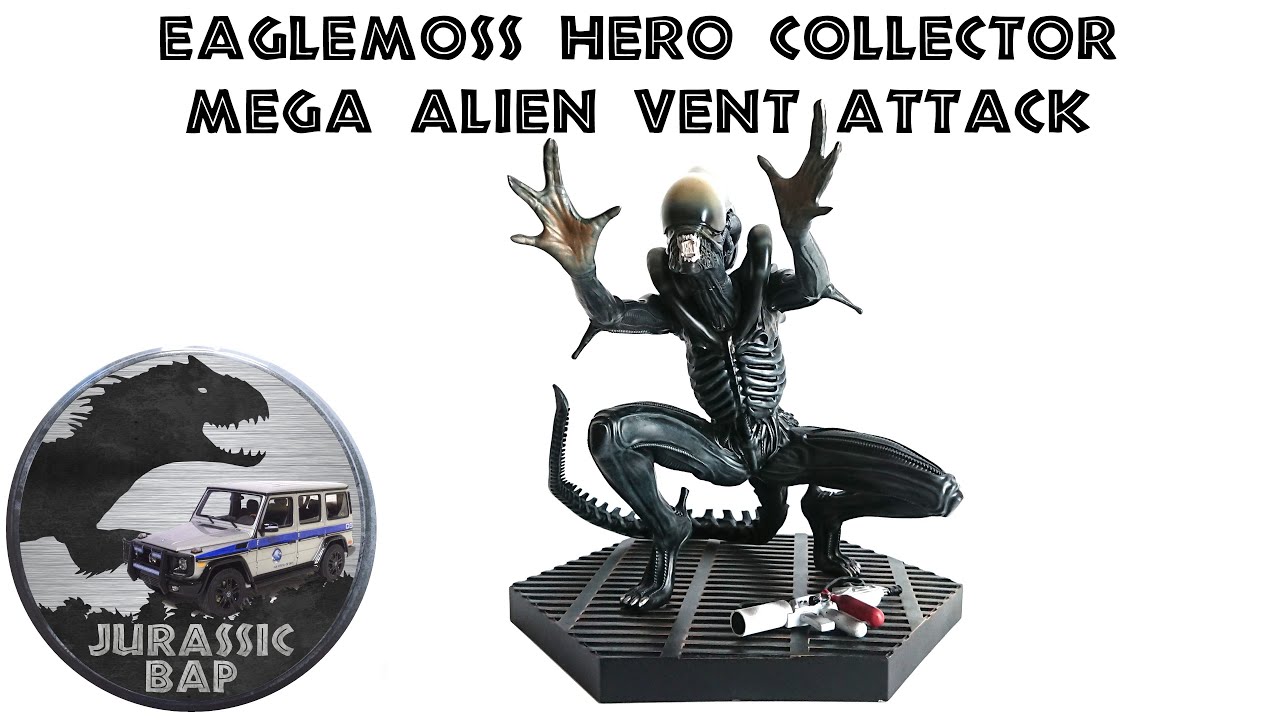 Review: 2020 Eaglemoss Hero Collector Mega Alien Vent Attack Xenomorph ...