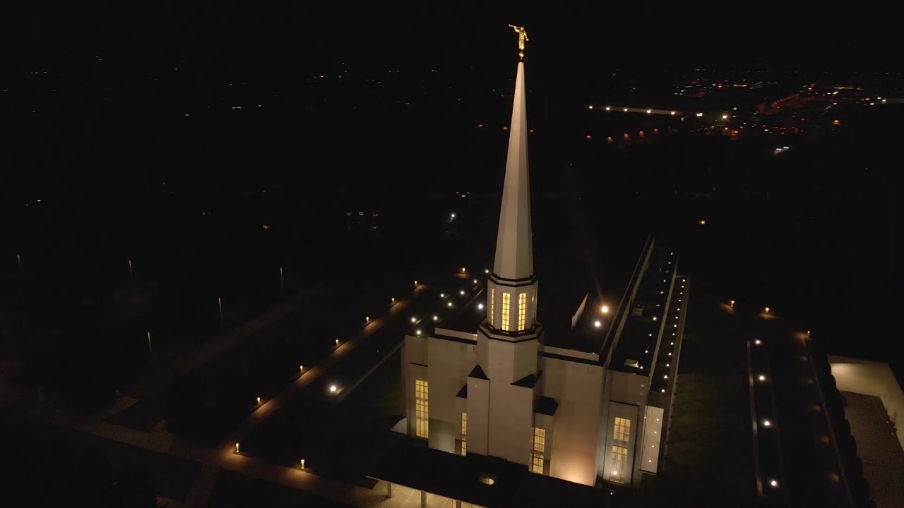 Mormon Temple, Chorley - DJI Mavic Air 2 - YouTube