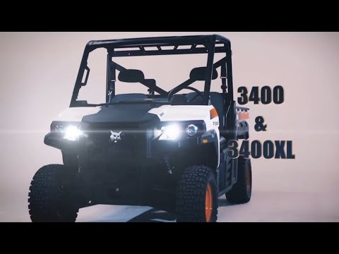 Bobcat 3400 & 3400XL Utility Vehicles: Built for Hard Work - YouTube