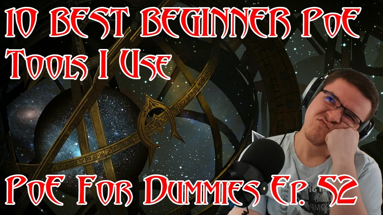 10 BEST PoE BEGINNER Tools I Use - PoE For Dummies - Episode 52 - YouTube