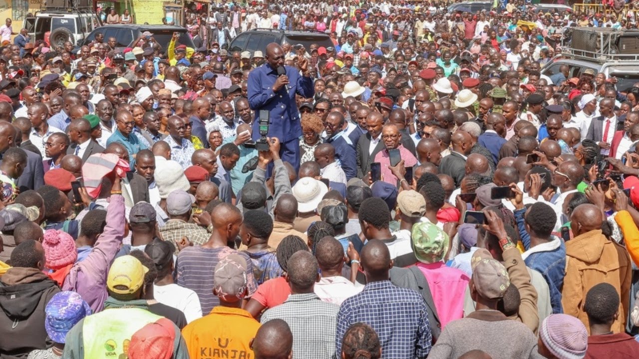 LIVE!! President Ruto, DP Gachagua & Governor Kawira Mwangaza in South ...