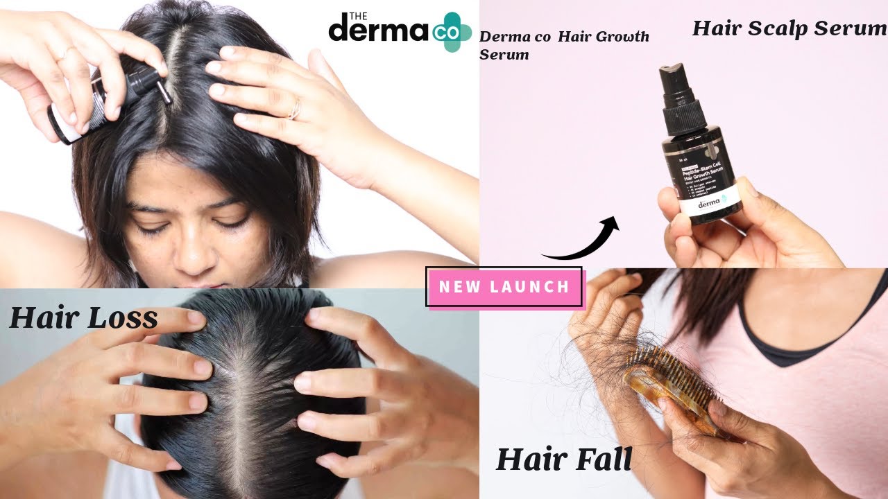 Derma Co Peptide-Stem Cell Hair Growth Serum Review |Reduces Hair Fall ...