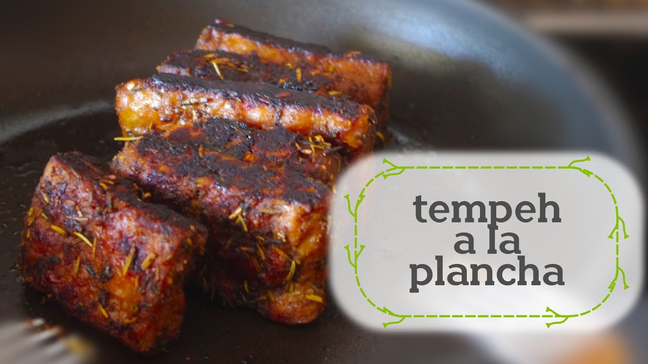 Tempeh a la plancha - YouTube