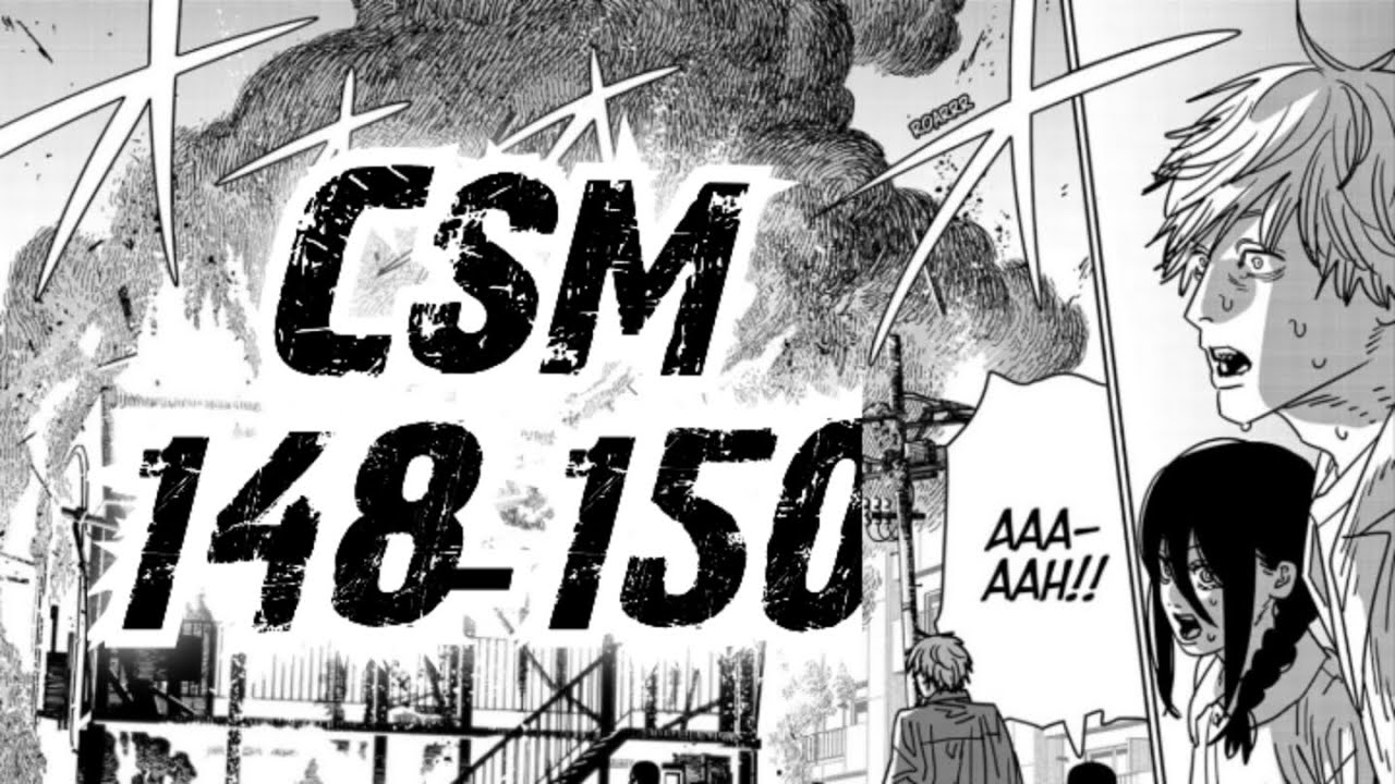 GIVE DENJI A BREAK | CHAINSAW MAN CHAPTERS 148 - 150 REACTION | チェンソーマン ...